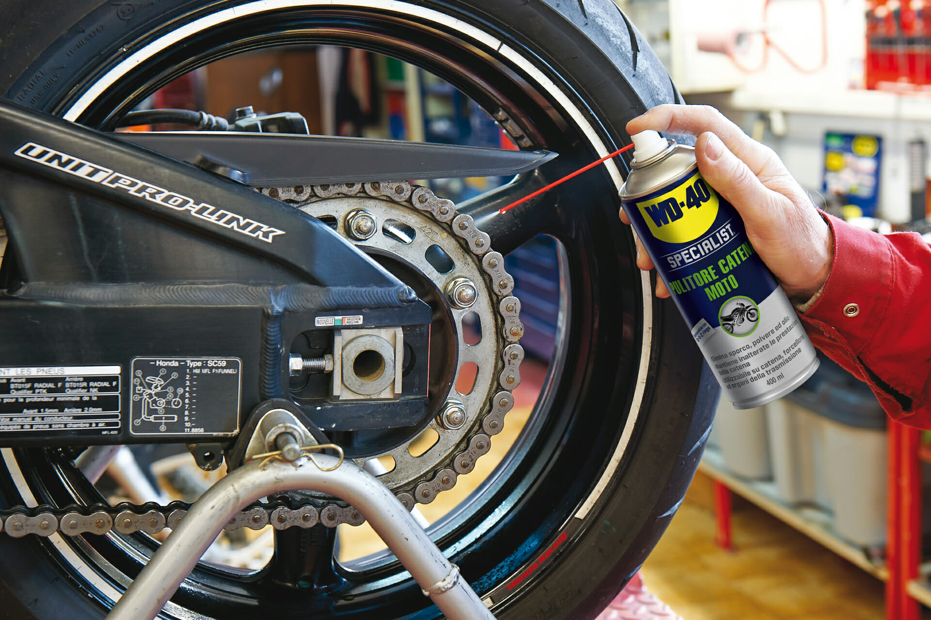 Prodotti - WD-40 SPECIALIST MOTO Archives - WD-40 Italia